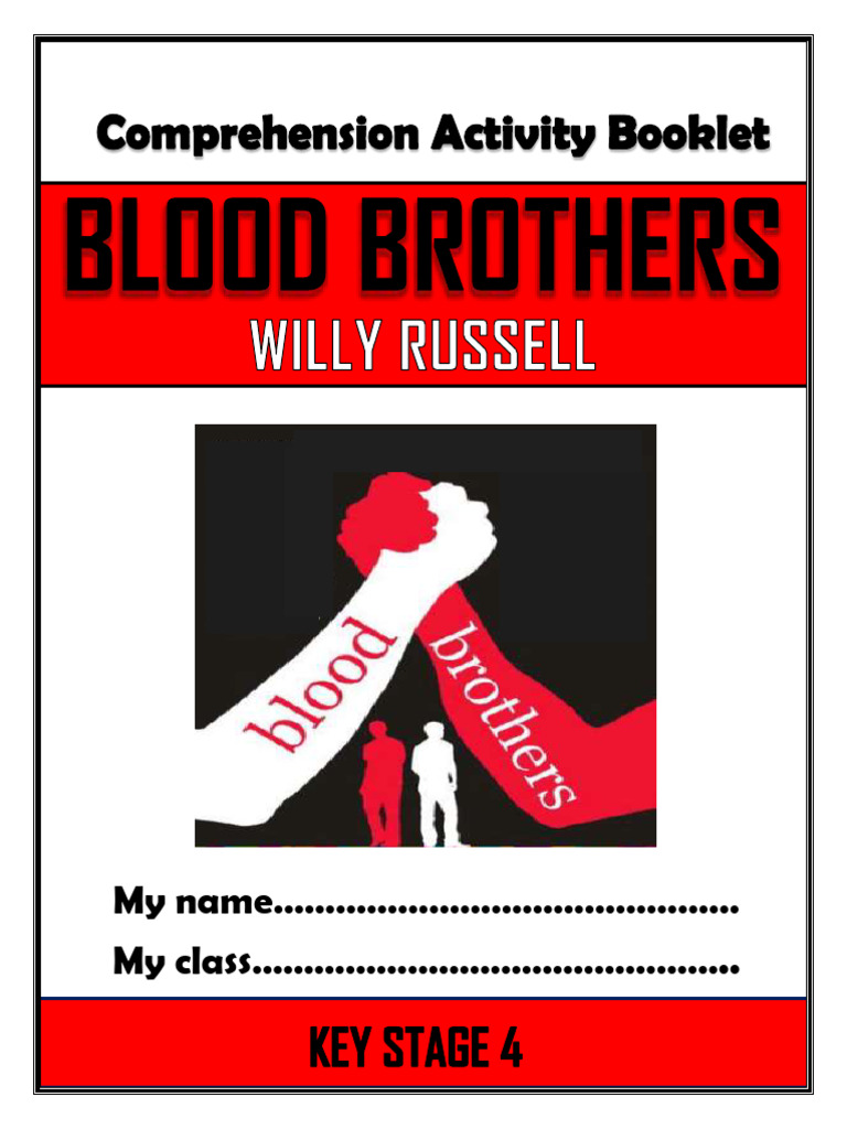 Blood Brothers Comprehension Activities Booklet | PDF | Narrative