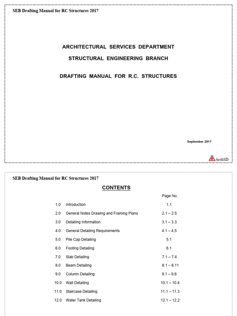 Backup - Drafting Manual For RC Structures - 2019411368 | PDF ...