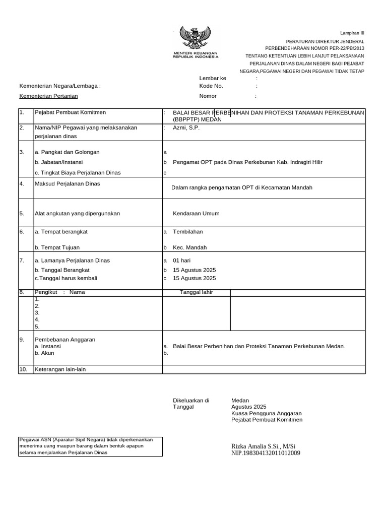 SPPD 15 Agustus 2025 New | PDF