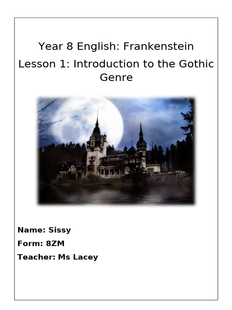 Introduction To Gothic Booklet | PDF