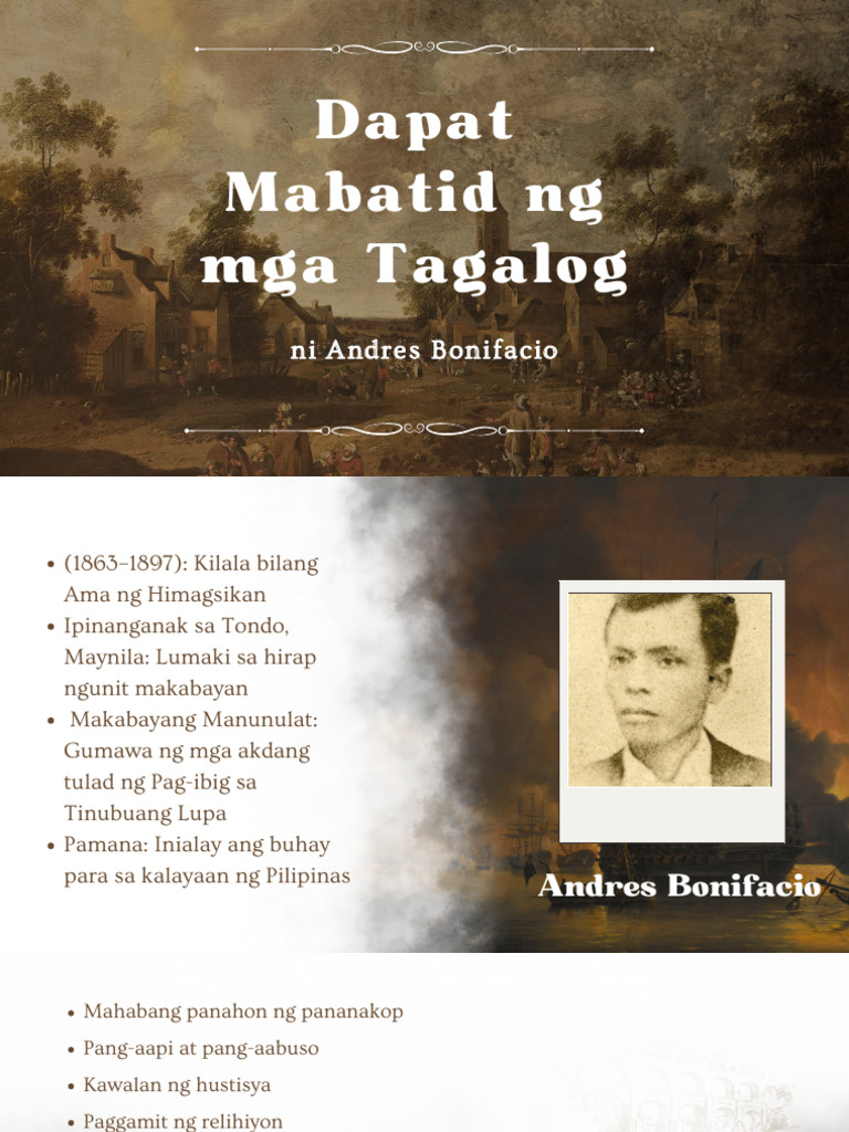 Dapat Mabatid NG Mga Tagalog | PDF