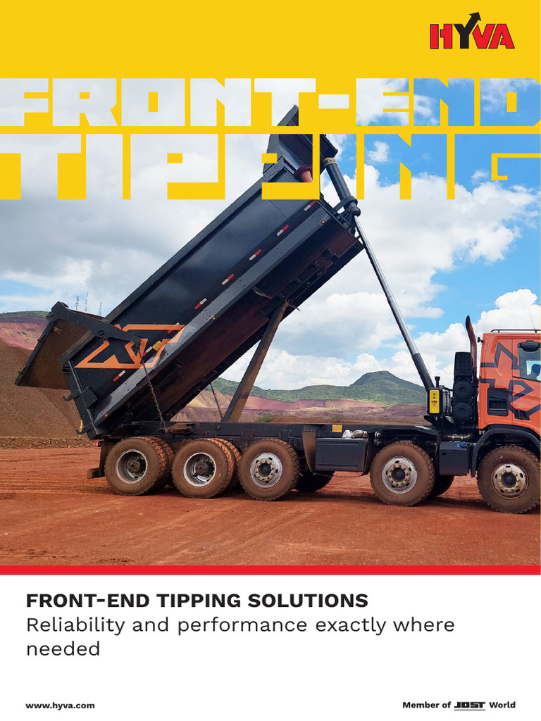 Front End Tipping Solutions BrochureNew - LR | PDF | Pump | Bearing ...