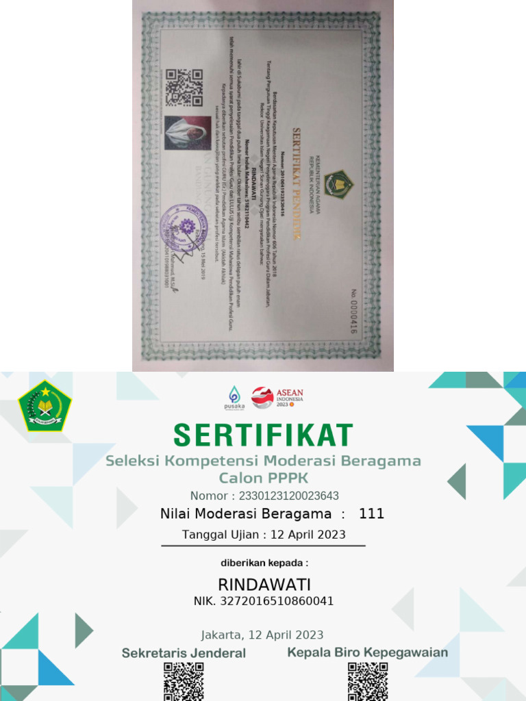 Serdik Dan Kompetensi Beragama | PDF