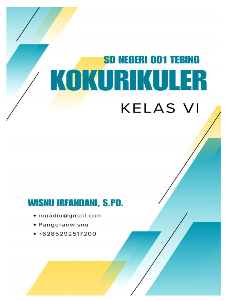 Program Kokurikuler Kls 6 | PDF