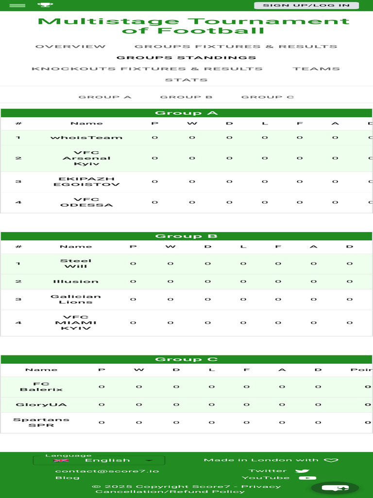 Score7 - Tournament Generator and Bracket Maker 2 | PDF
