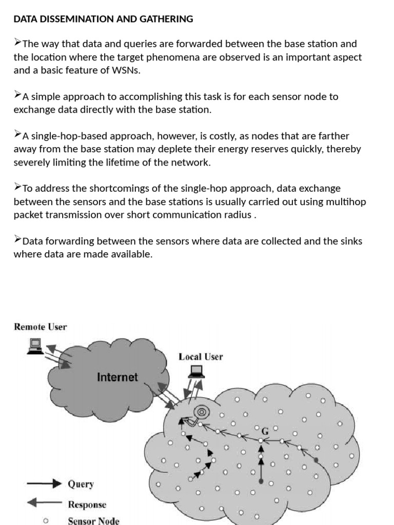 Data Dissimination and Gathering | PDF