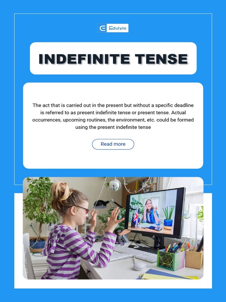 Present Indefinite Tense Worksheet | PDF