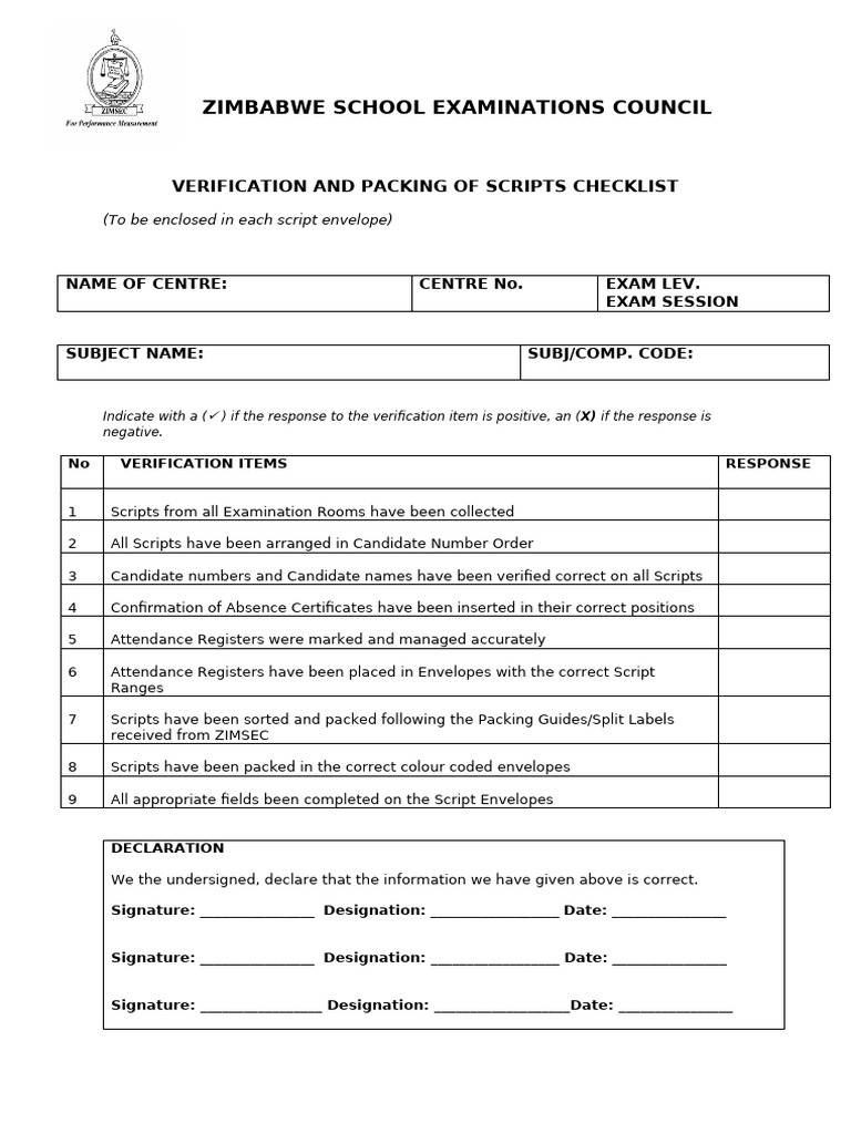 Scripts Packaging at Center Level | PDF