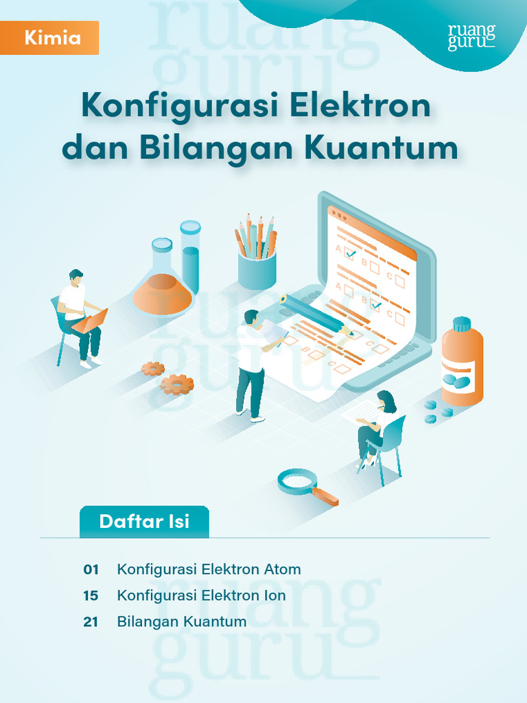 Konfigurasi Elektron Dan Bilangan Kuantum | PDF