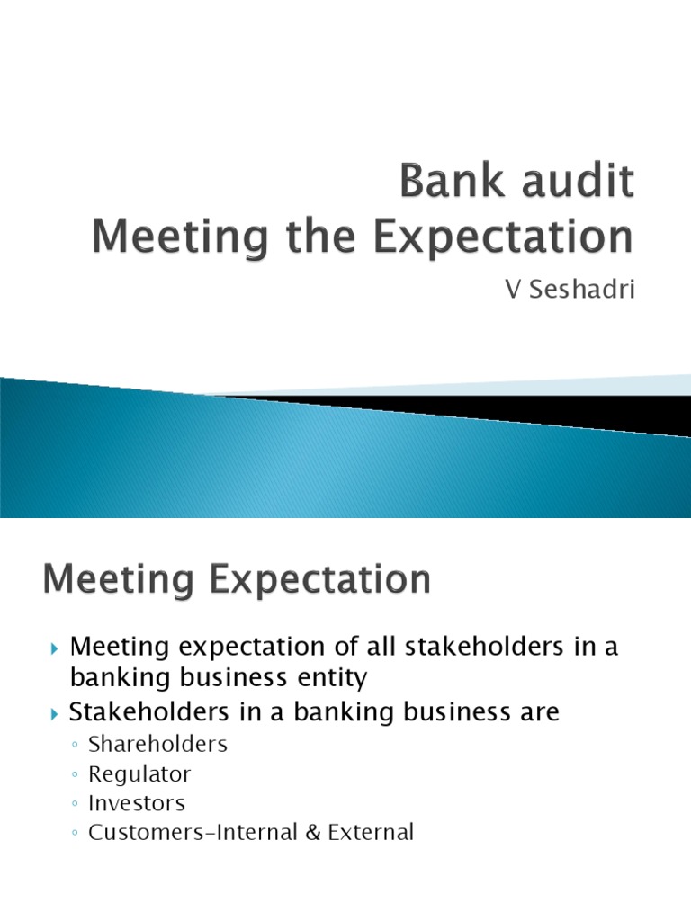 Meeting Stakeholder Expectations in Banking | PDF | Loans | Debits And ...