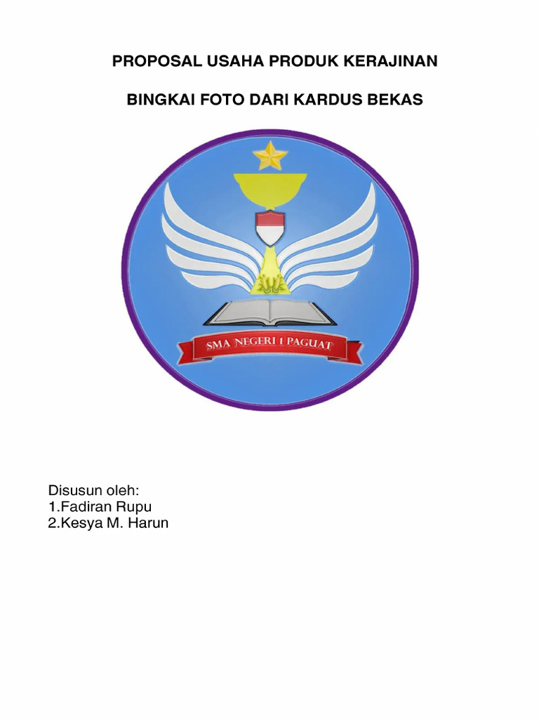 Proposal Bingkai Foto Kardus Bekas Lengkap - PDF 20251015 183709 0000 | PDF
