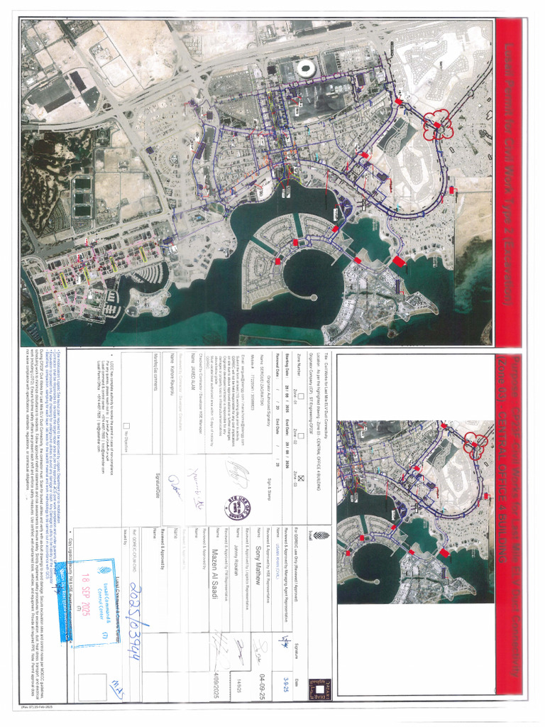 PTW For Civil Work Type 2 (Excavation) - ST Engineering | PDF