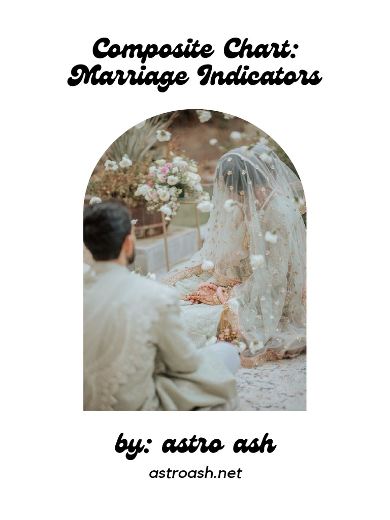 Marriage Indicators in Composite Charts | PDF | Planets | Jupiter