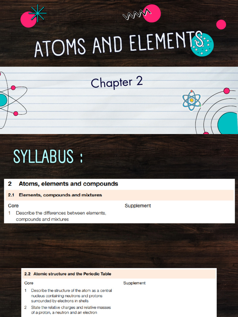 Understanding Atoms and Elements | PDF