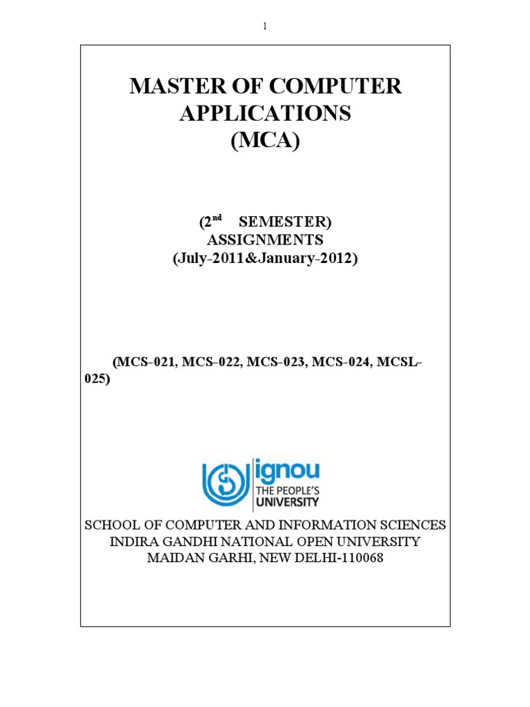 MCS 21, MCS 22, MCS 23, MCS 24 | PDF | Relational Model | Database ...