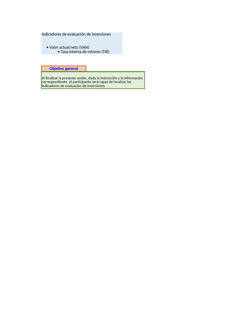 Ejercicio Semana 14 Matematica Financiera VAN y TIR | PDF | Tasa ...