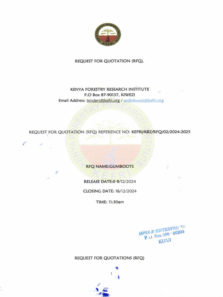 KEFRI | PDF
