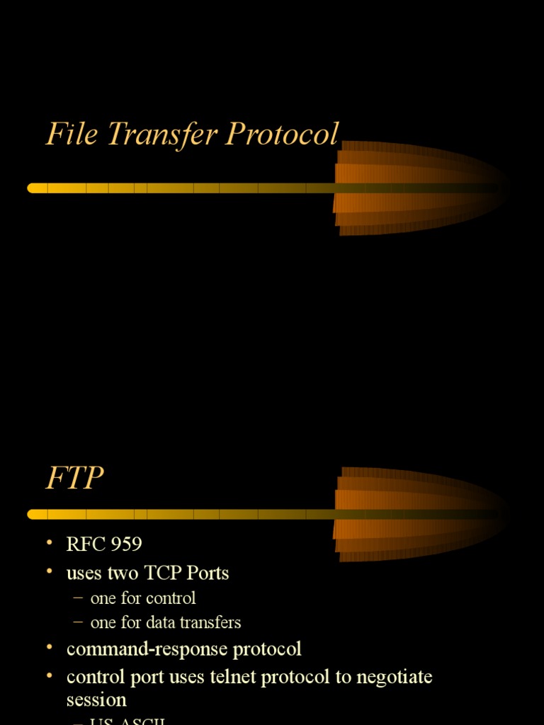 File Transfer Protocol | PDF | File Transfer Protocol | Port (Computer ...