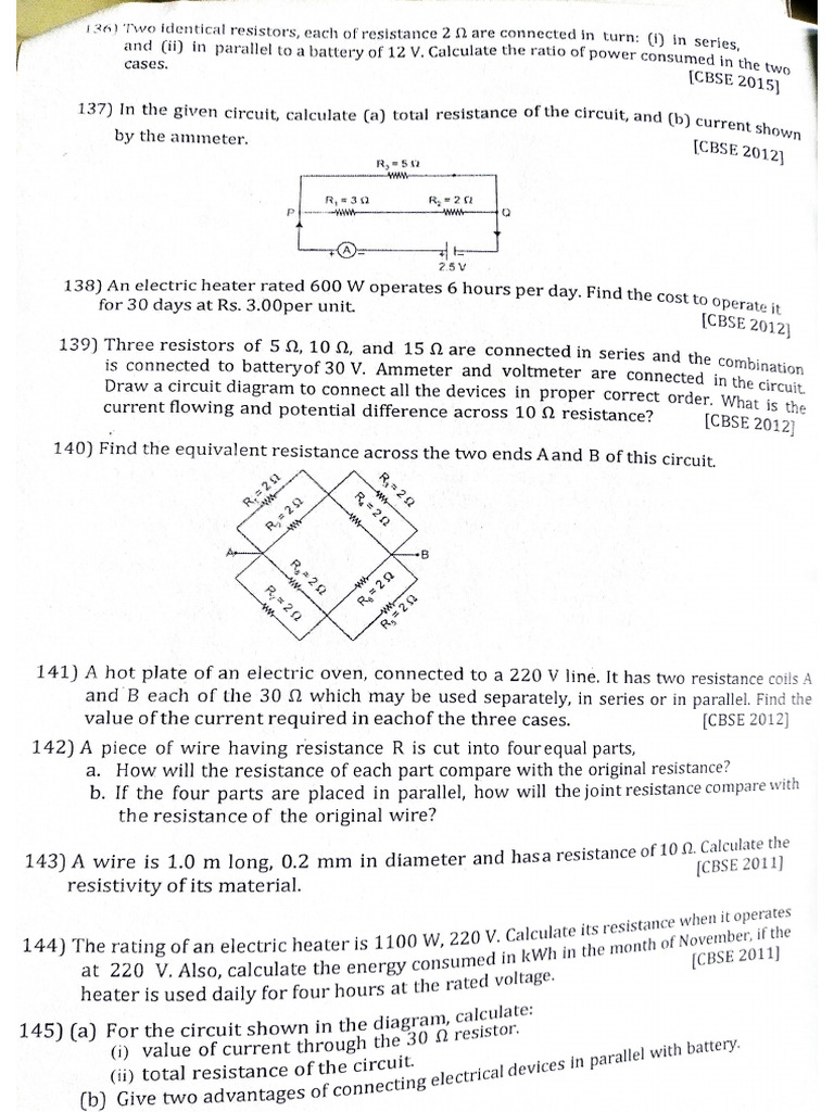 Angel Kids International School Worksheet 10th STD | PDF