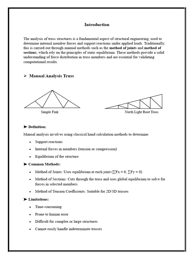 Tos Micro Pro | PDF | Structural Analysis | Truss