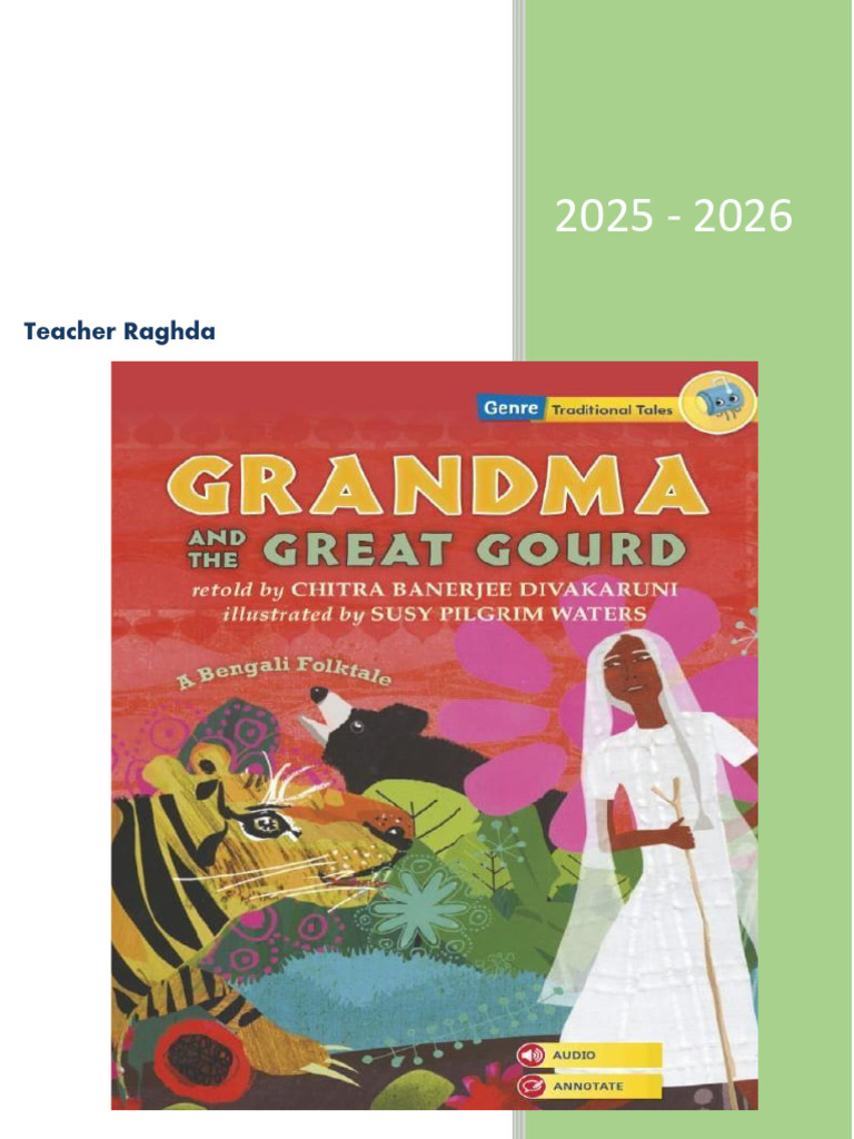 Week3 Grandma and The Great Gourd Last | PDF