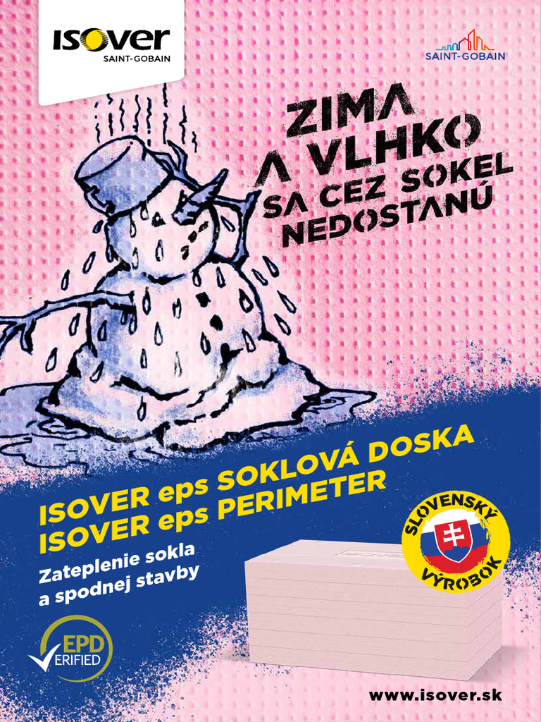 Isover-Sk Isover Eps Perimeter Soklova Doska Produktovy Prospekt | PDF