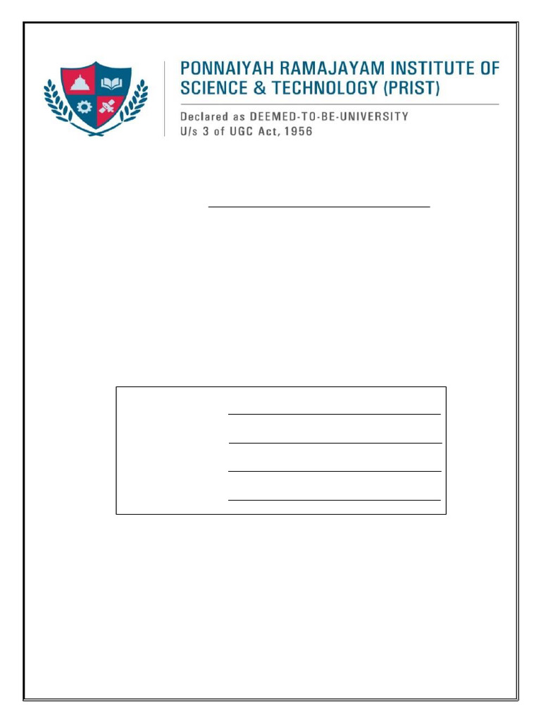 Record Front Page Format | PDF