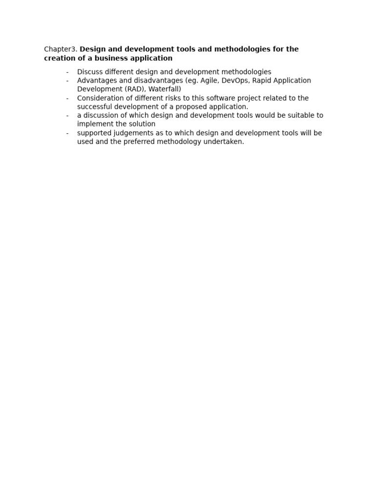 Assignment Format Chapter - 3 (Unit22) | PDF