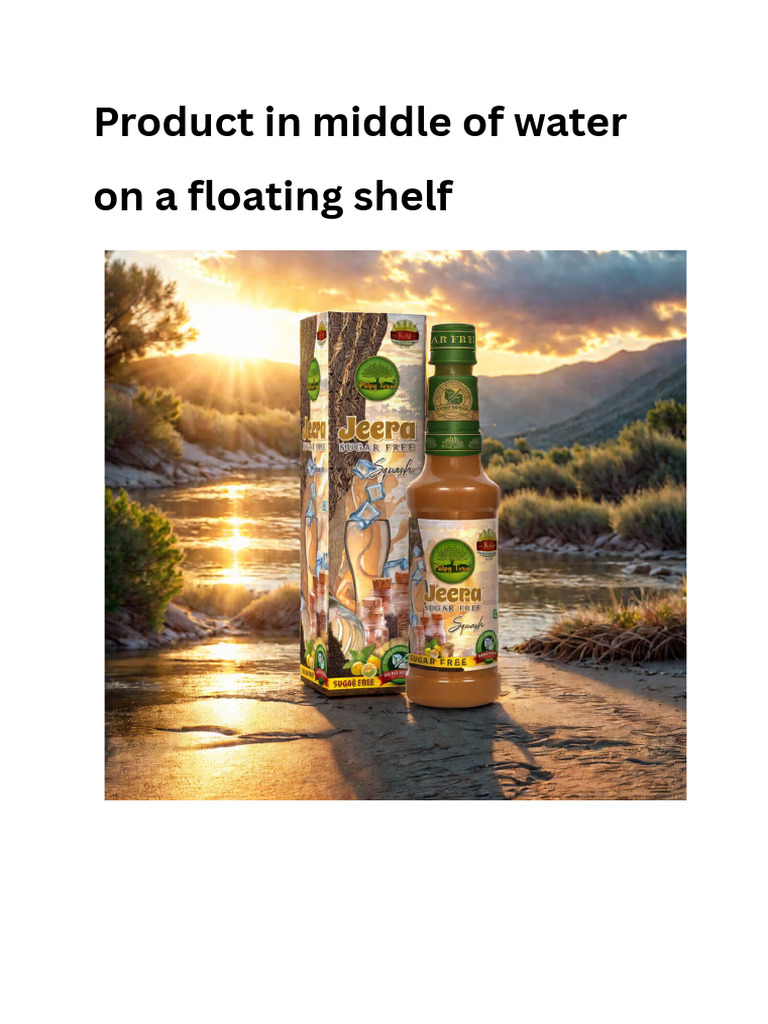 Product in Middle of Water On A Floating Shelf | PDF