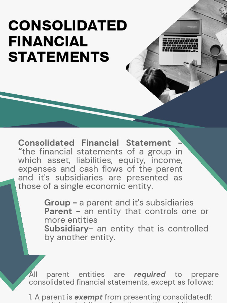 Consolidated Financial Statement | PDF | Equity (Finance ...