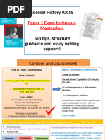 CIE IGCSE History Paper 2 | PDF | Question | Knowledge