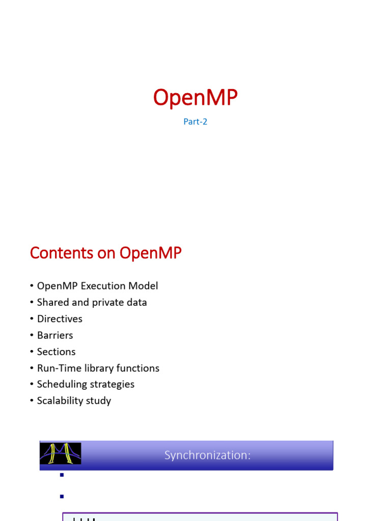 2 OpenMP Part 2 | PDF | Computer Architecture | Computer Engineering