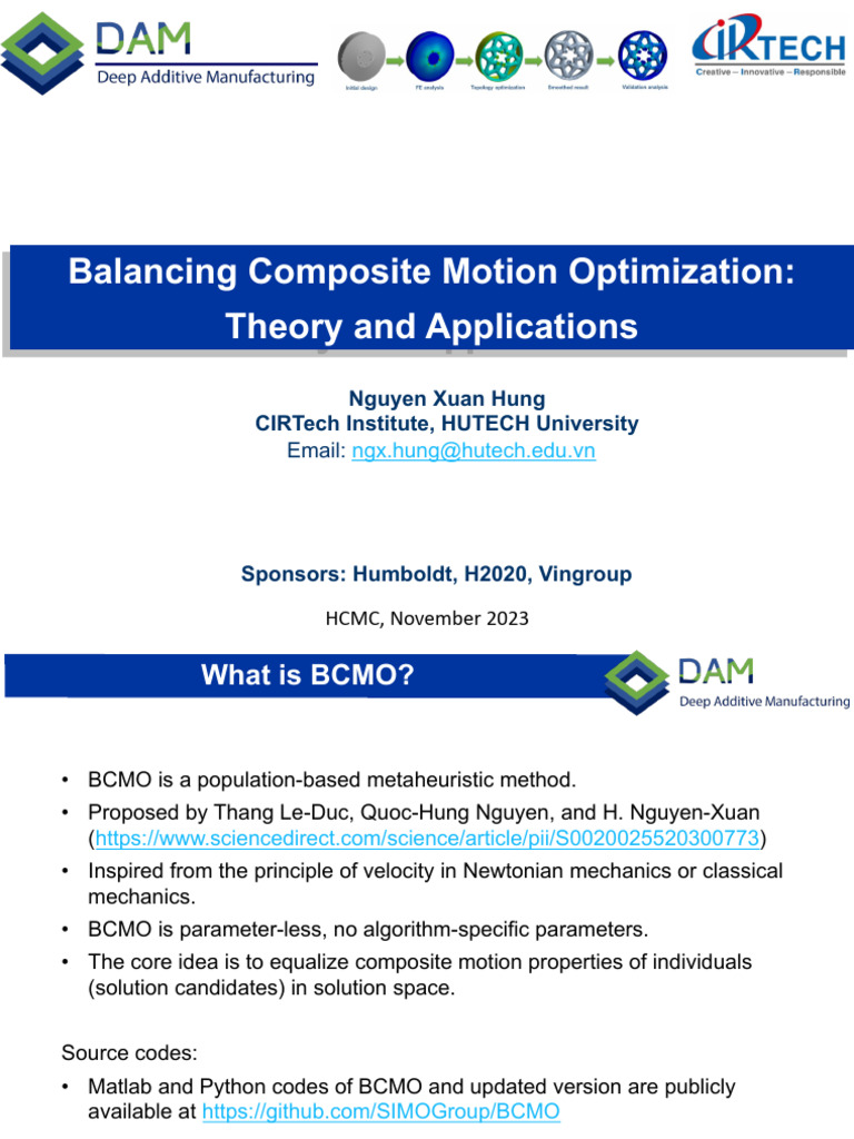 BCMO - Theory and Applications | PDF | Mathematical Optimization ...