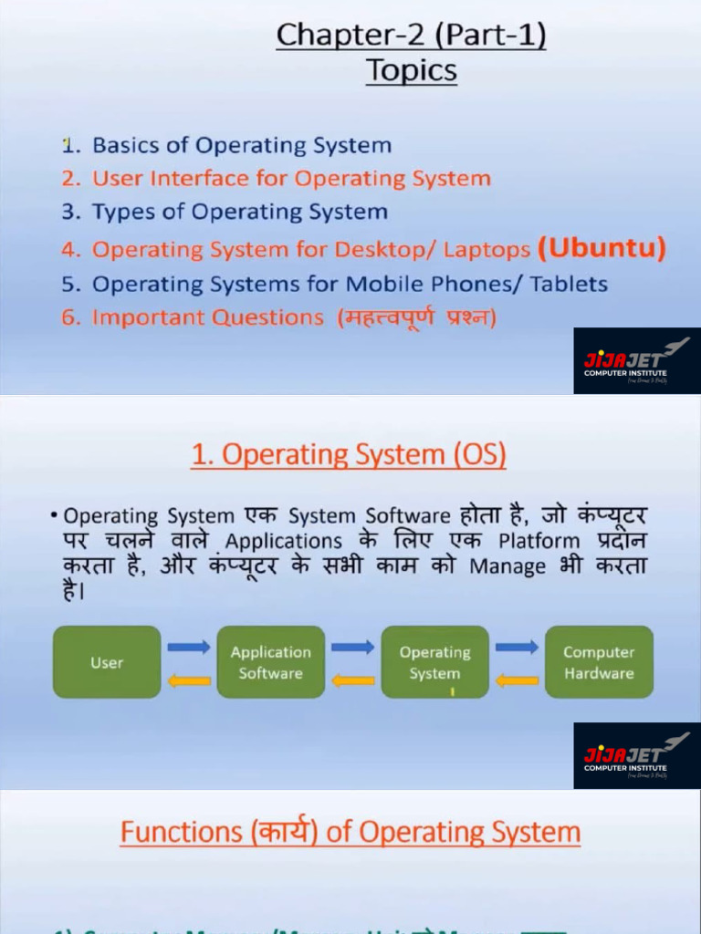 Operating System (Chapter 2) | PDF