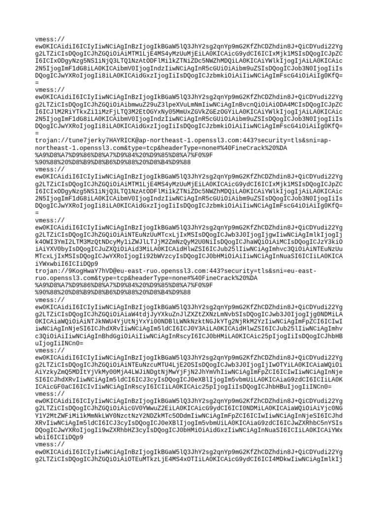 30 Vmess - Vless | PDF