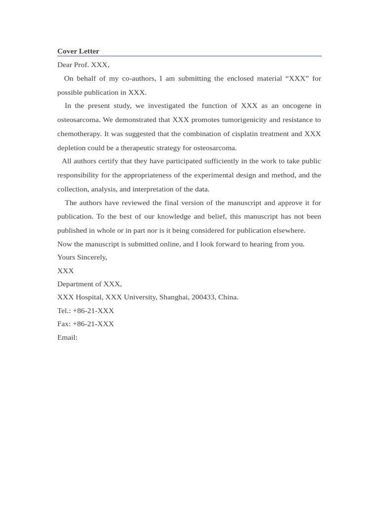 Cover Letter Reference Writing Format1 | PDF