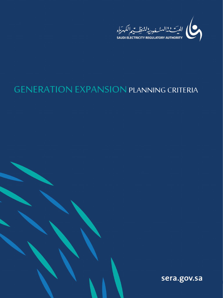 Generation Expansion Planning Criteria | PDF | Power Station | Wind Power