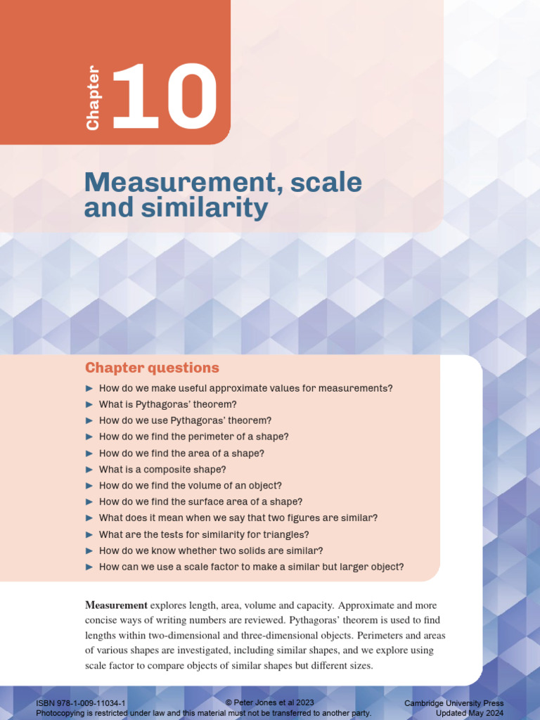 GM - Measurement, Scale, and Similarity | PDF | Significant Figures ...