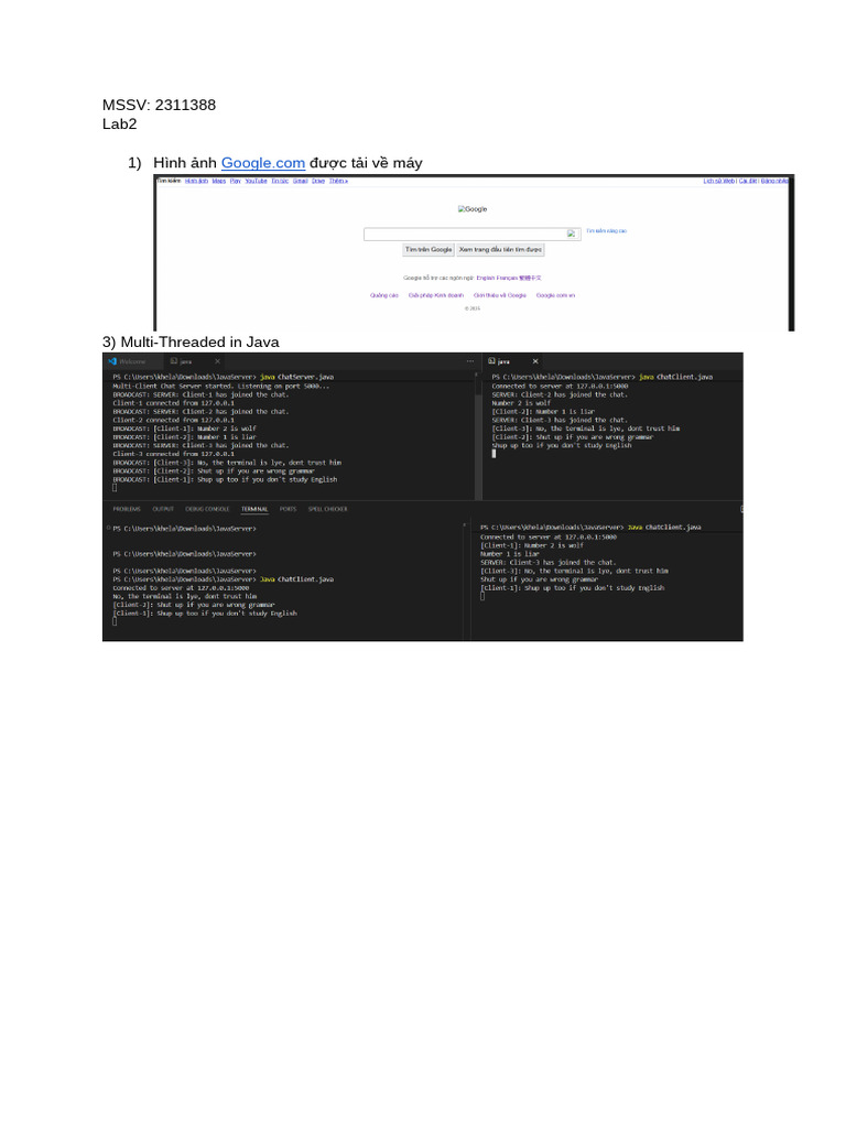 Lab2c 2311388 | PDF