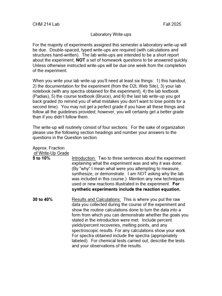 Write Up2025 | PDF | Experiment | Spectroscopy