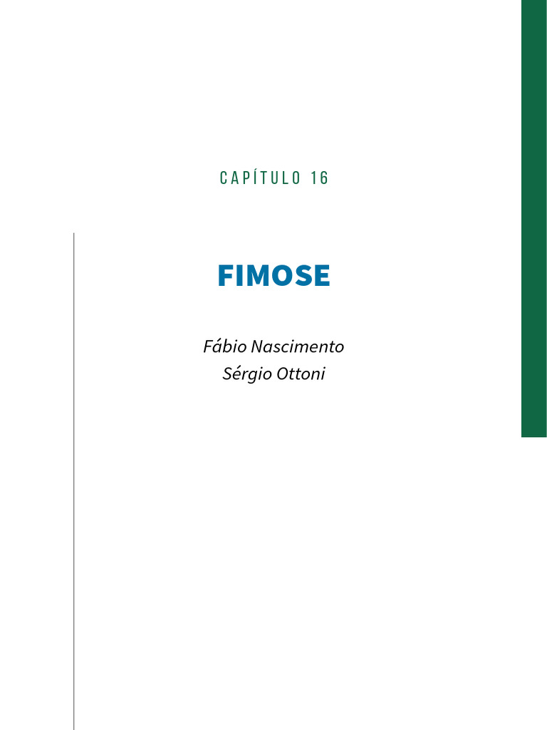 Fimose e Parafimose em Crianças | PDF | Circuncisão | Mamíferos machos