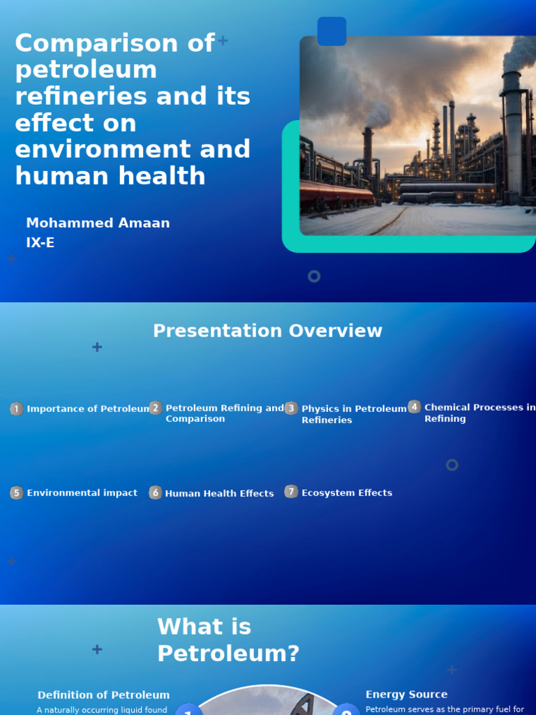 Petroleum Refining: Environmental & Health Impact | PDF | Oil Refinery ...