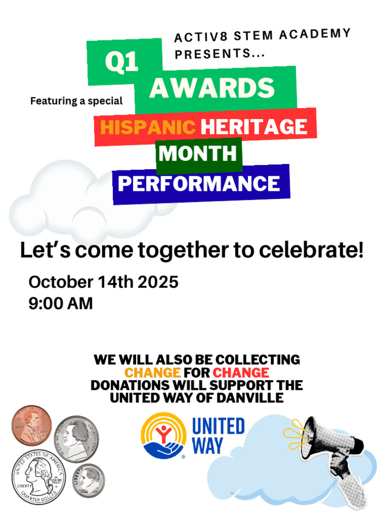 Blue Yellow Bold World Day of Social Justice Event Flyer | PDF