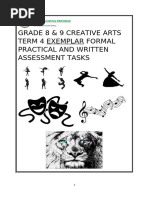 Grade 9 Creative Arts Overview | PDF | The Arts