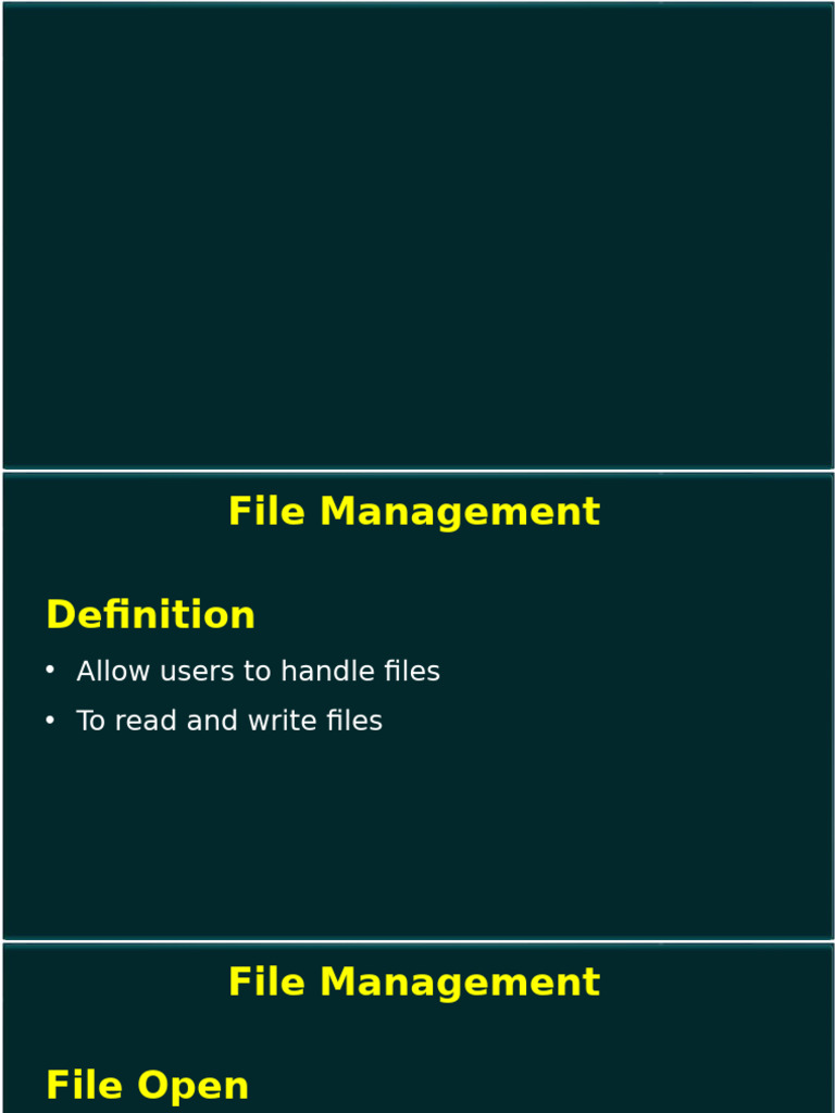 File Management: Reading, Writing, and Modes | PDF
