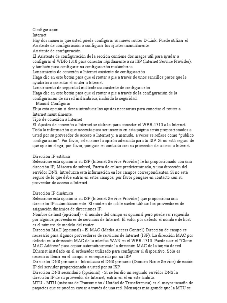Manual de Routers Dlink | PDF | Dirección IP | Red privada virtual
