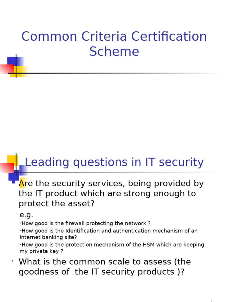 Common Criteria Scheme | PDF | Security Technology | Computing