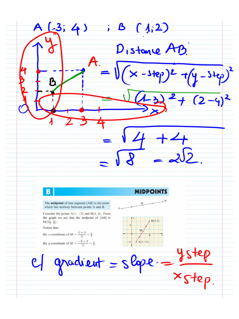 Distance Point To Line | PDF