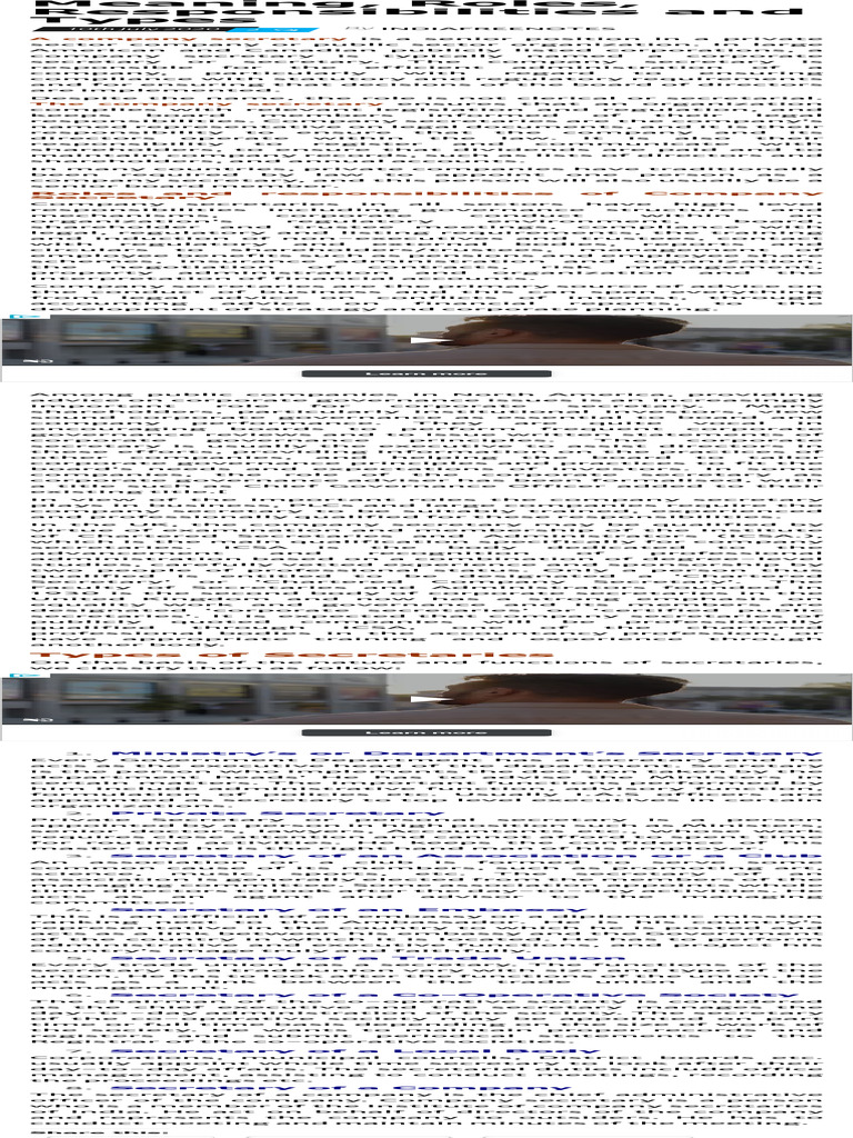 Company Secretary Meaning, Roles, Responsibilitie | PDF | Corporations ...