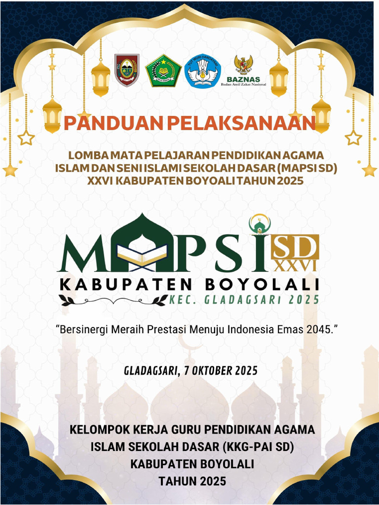 Lomba MAPSI XXVI Boyolali 2025 | PDF